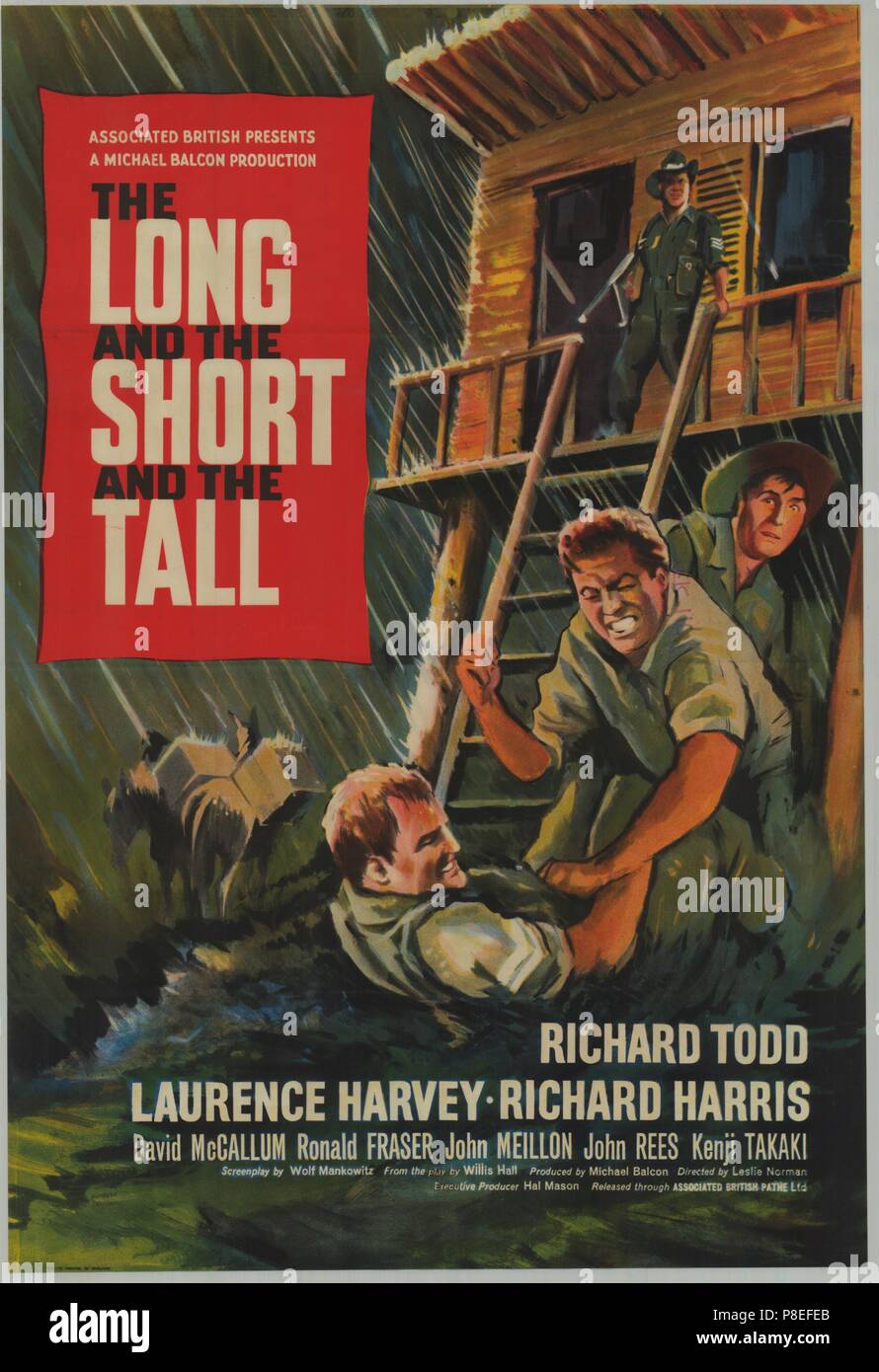 The Long and the Short and the Tall (1961) Publicity information, Film ...