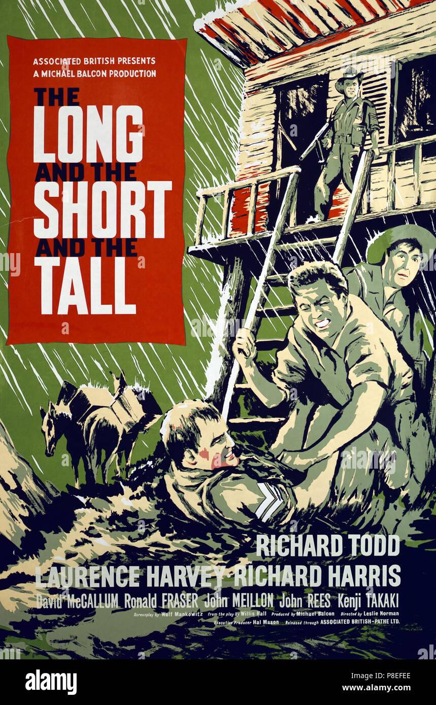 The Long and the Short and the Tall (1961) Publicity information, Film ...