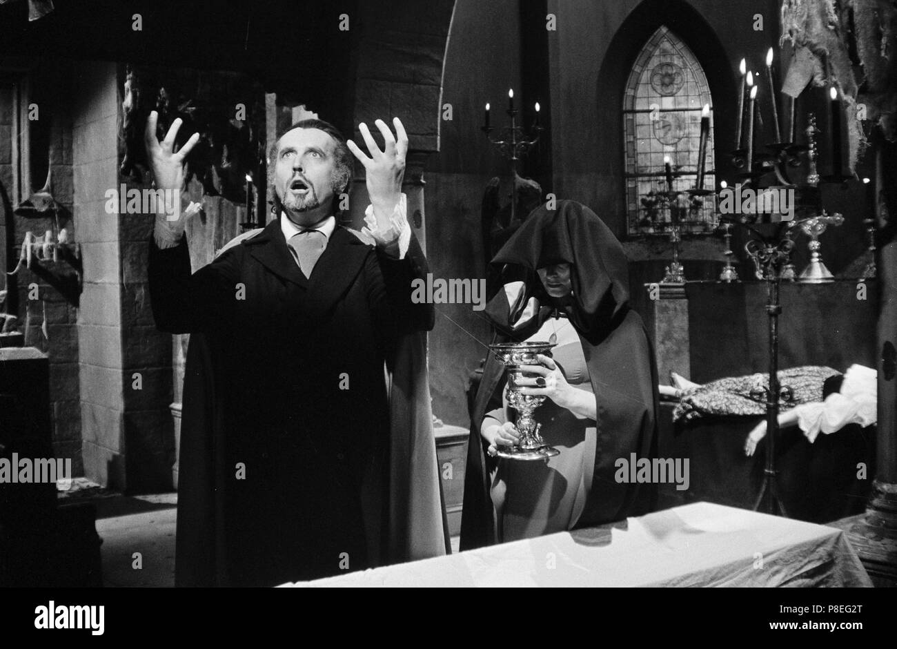 Lust for a Vampire (1971) Mike Raven, Date: 1971 Stock Photo - Alamy
