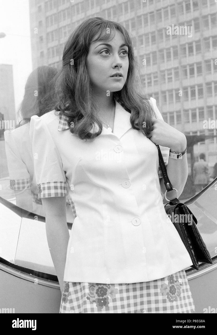 Paula wilcox Black and White Stock Photos & Images - Alamy