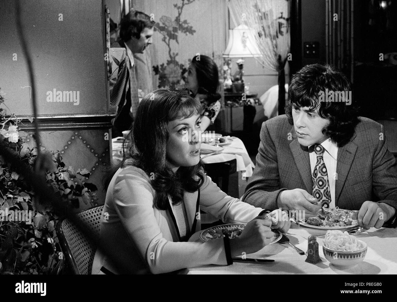 The Lovers (1973) Paula Wilcox, Richard Beckinsale, Date: 1973 Stock ...