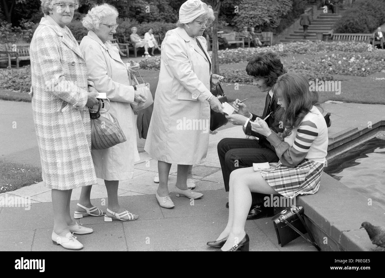 The Lovers (1973) Paula Wilcox, Richard Beckinsale, Date: 1973 Stock ...