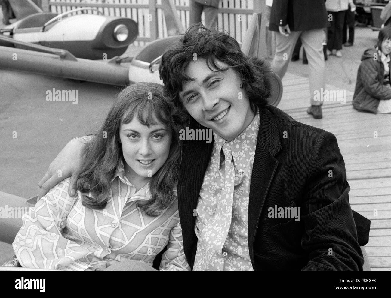 The Lovers (1973) Paula Wilcox, Richard Beckinsale, Date: 1973 Stock ...