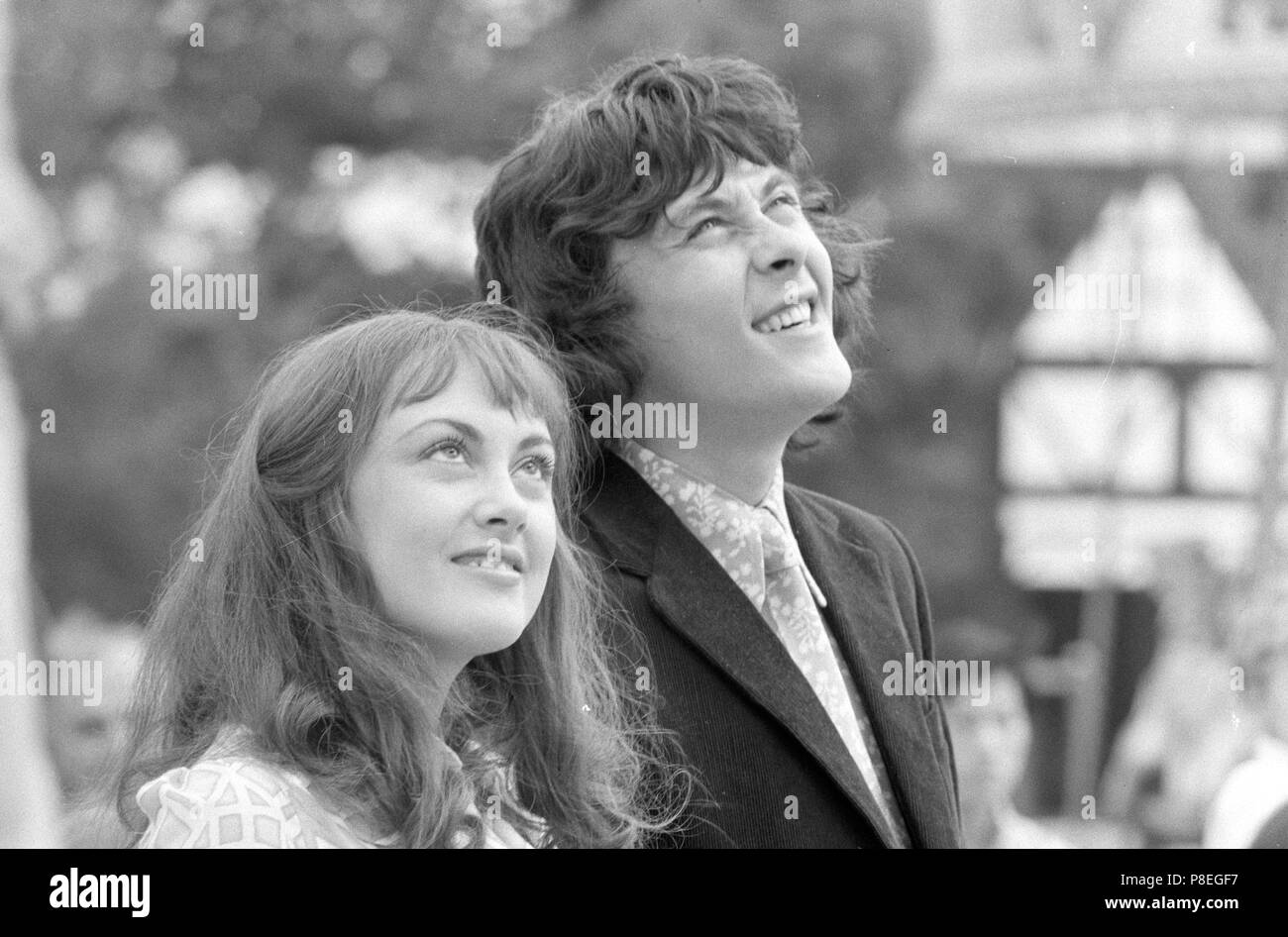 The Lovers (1973) Paula Wilcox, Richard Beckinsale, Date: 1973 Stock ...