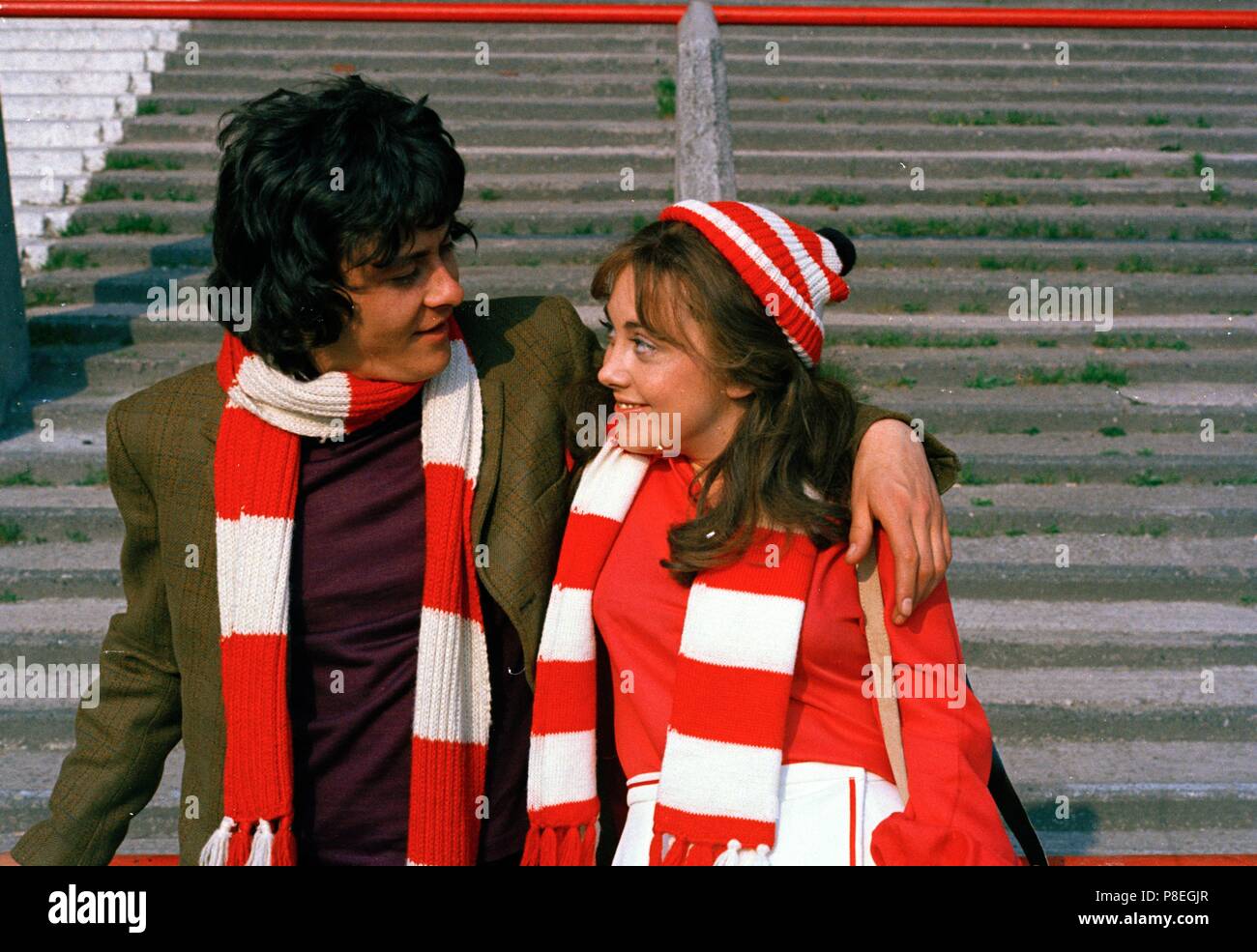 The Lovers (1973) Paula Wilcox, Richard Beckinsale, Date: 1973 Stock ...