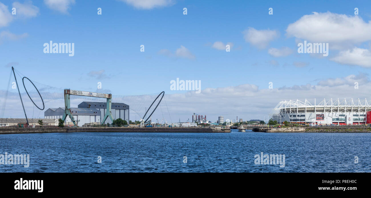 Middlesbrough river tees riverside hi-res stock photography and images ...