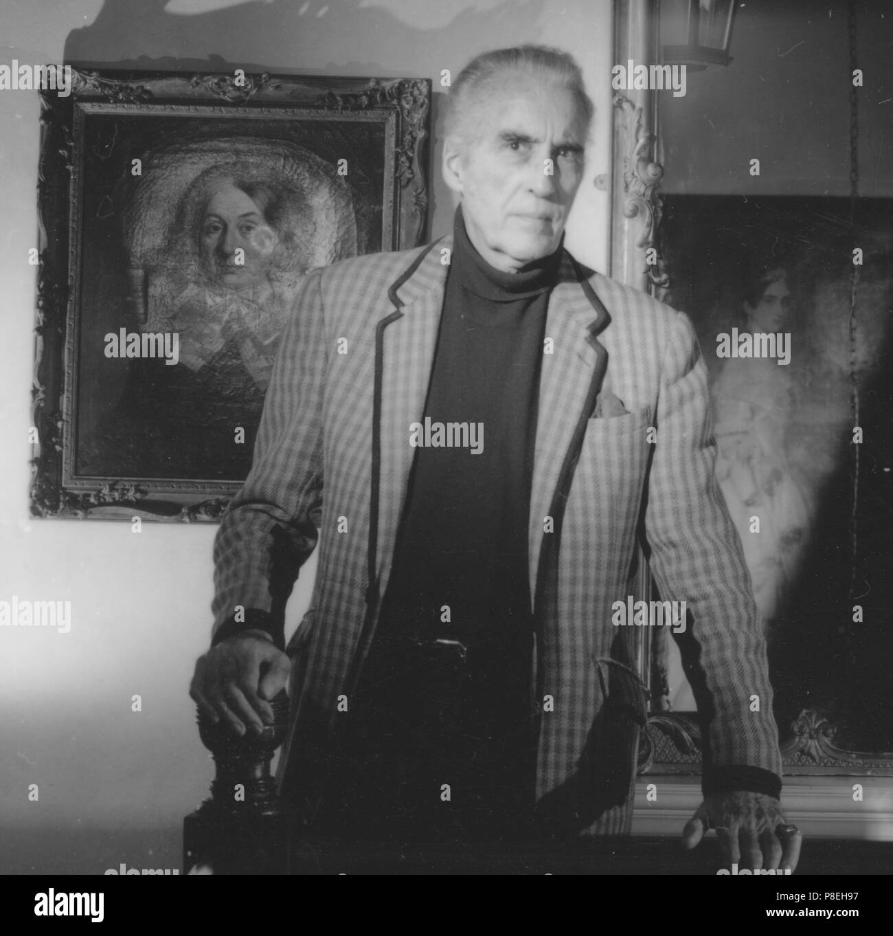 Christopher lee and actor hi-res stock photography and images - Alamy