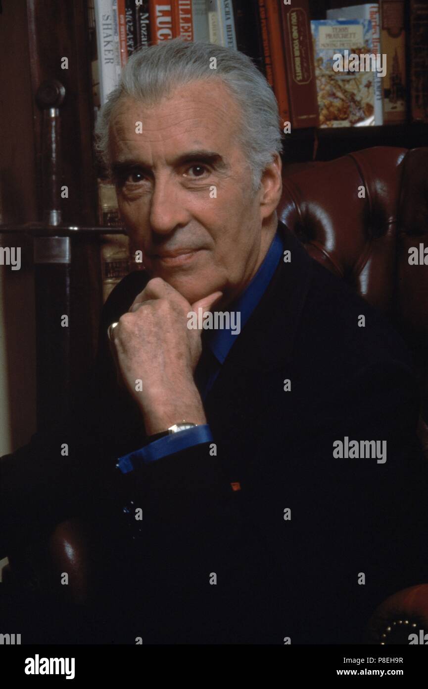 The Many Faces of Christopher Lee (1996) Christopher Lee portrait Date ...