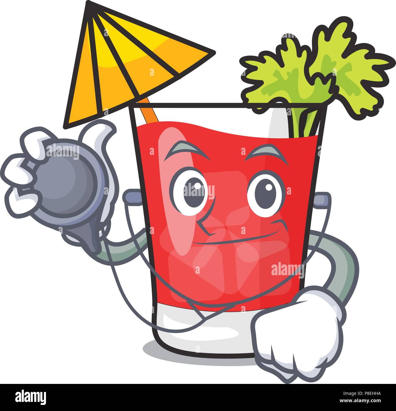 Doctor bloody mary character cartoon Stock Vector Image & Art - Alamy