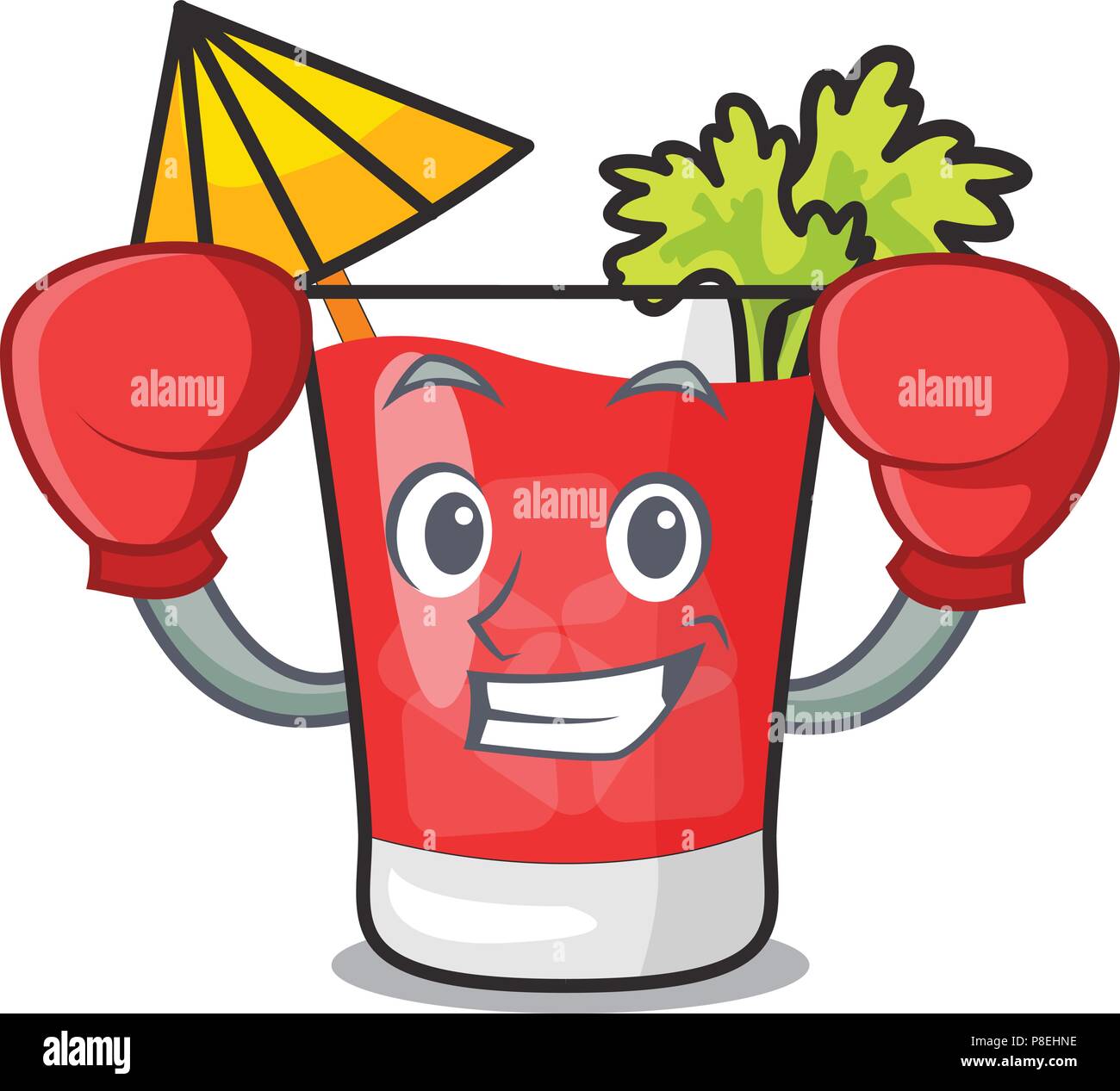 Boxing bloody mary character cartoon Stock Vector Image & Art - Alamy
