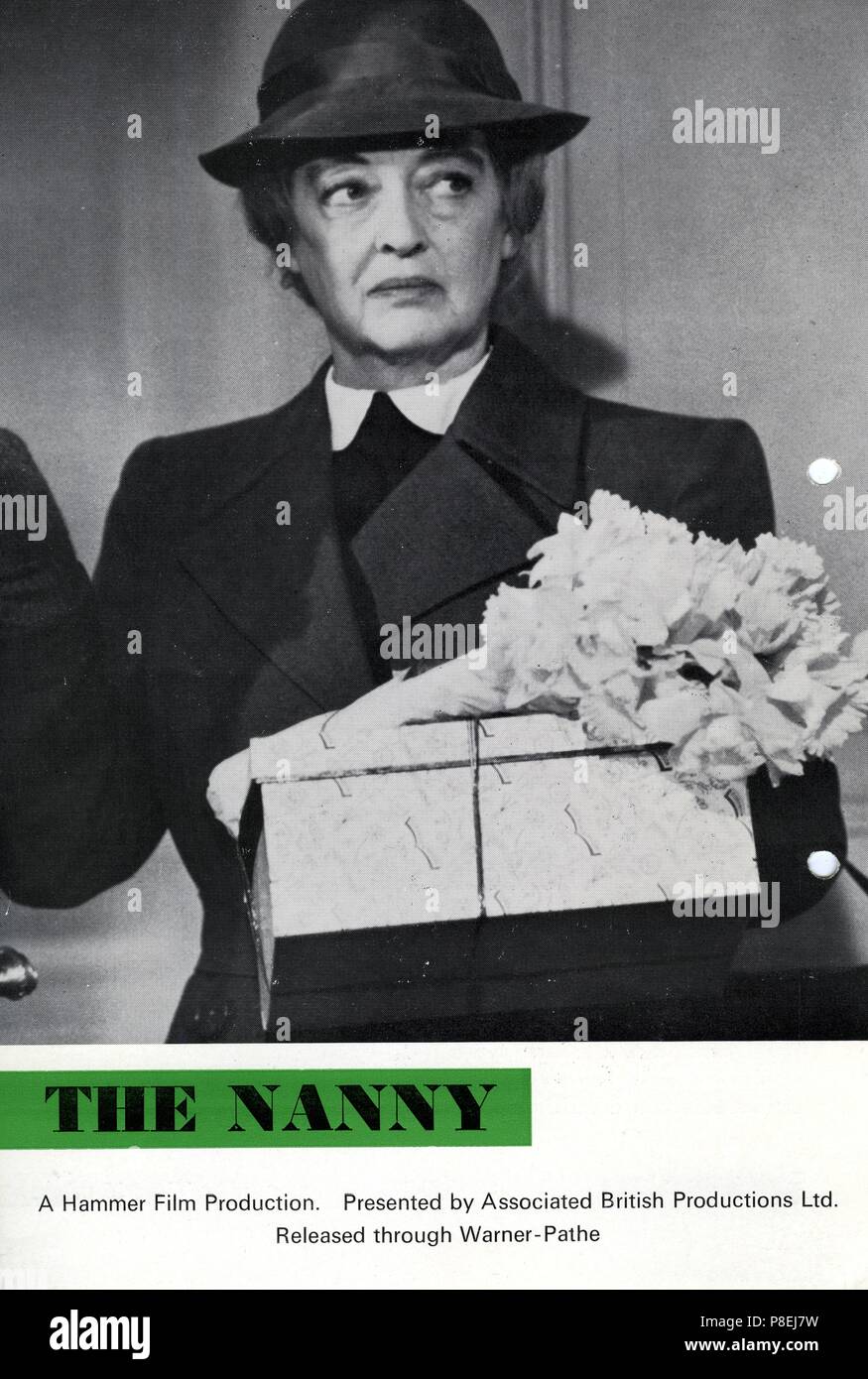 The Nanny (1965) Bette Davis, Publicity information, Date: 1965 Stock ...