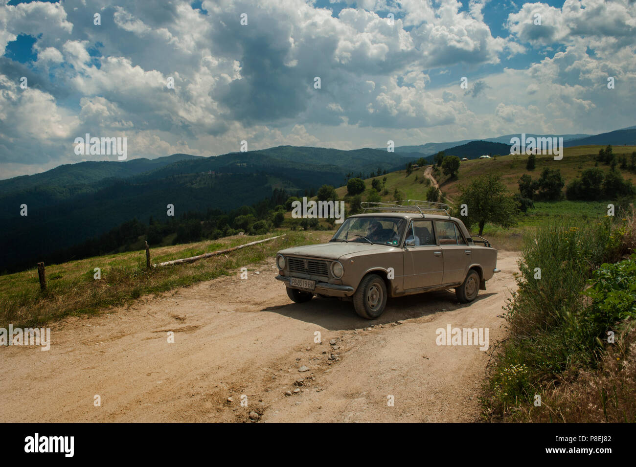 Rural Life In The Bulgarian Countryside Stock Photo - Alamy