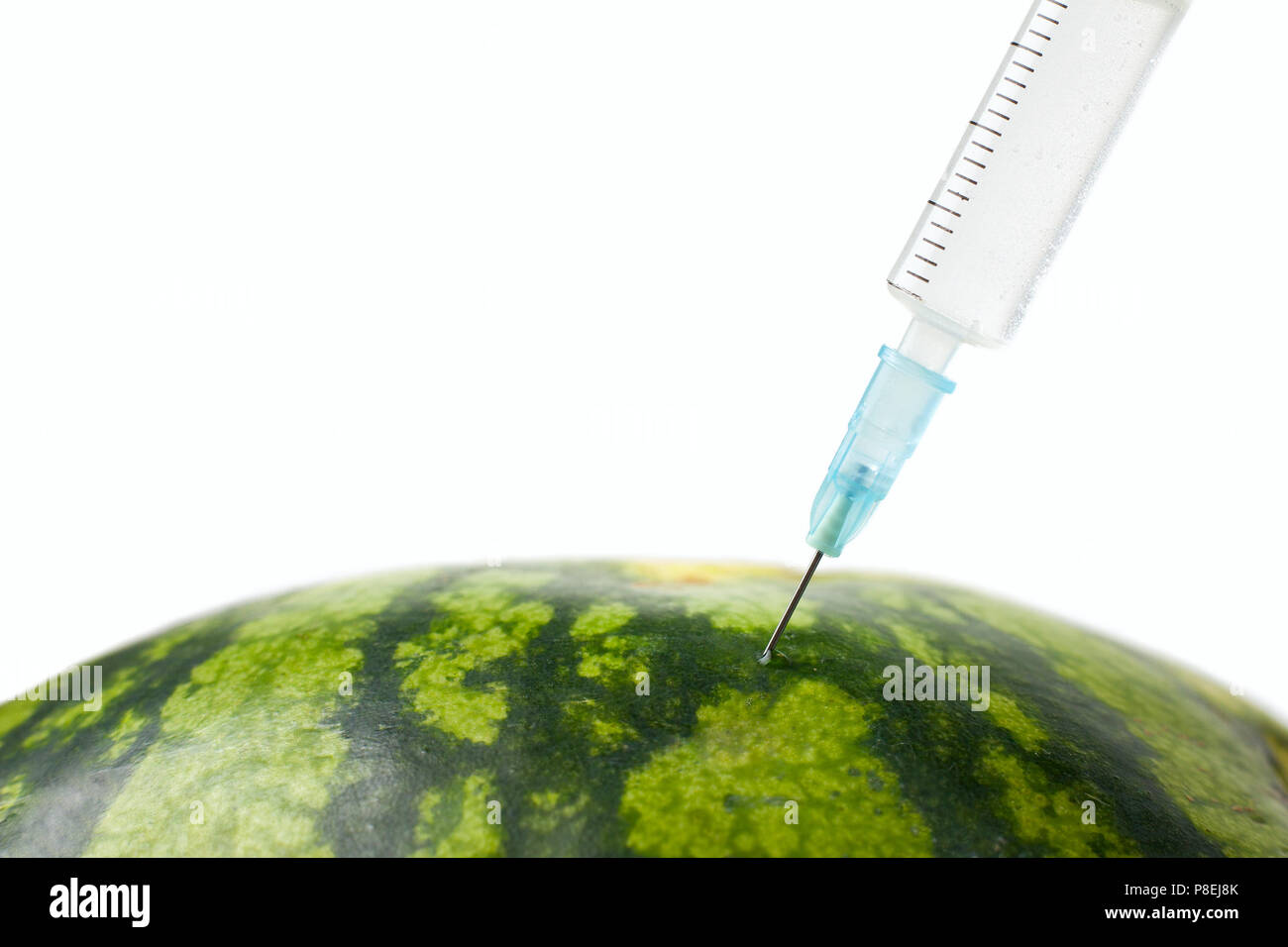 Genetically and chemically modified Watermelon Stock Photo - Alamy