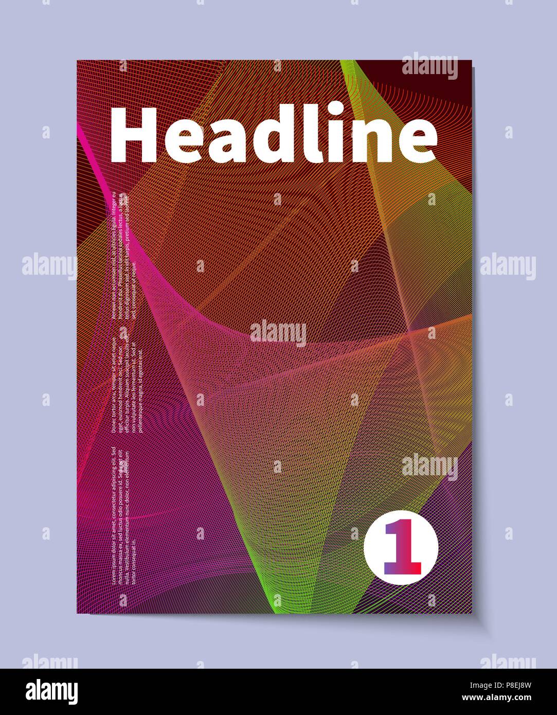 Geometric posters, line posters, banners with lines Stock Vector Image ...