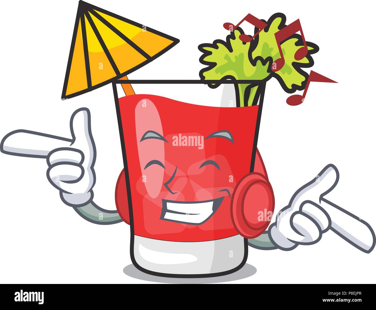 Bloody music Stock Vector Images - Alamy