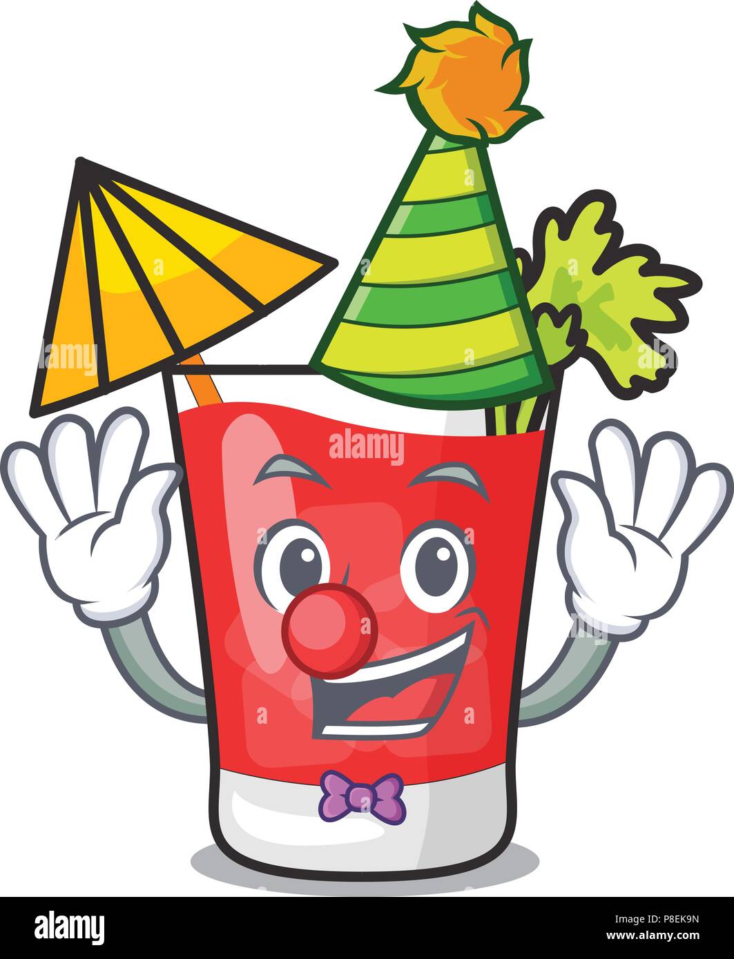 Bloody clown Stock Vector Images - Alamy