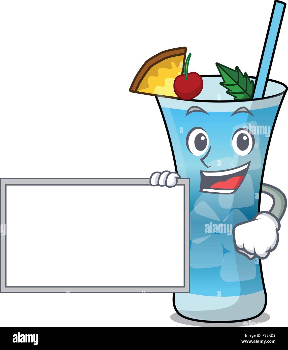 With board blue hawaii character cartoon Stock Vector Image & Art - Alamy