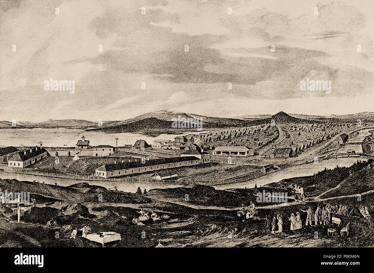 Novgorod Military Settlement of Count Arakcheyev. Museum: Russian State ...