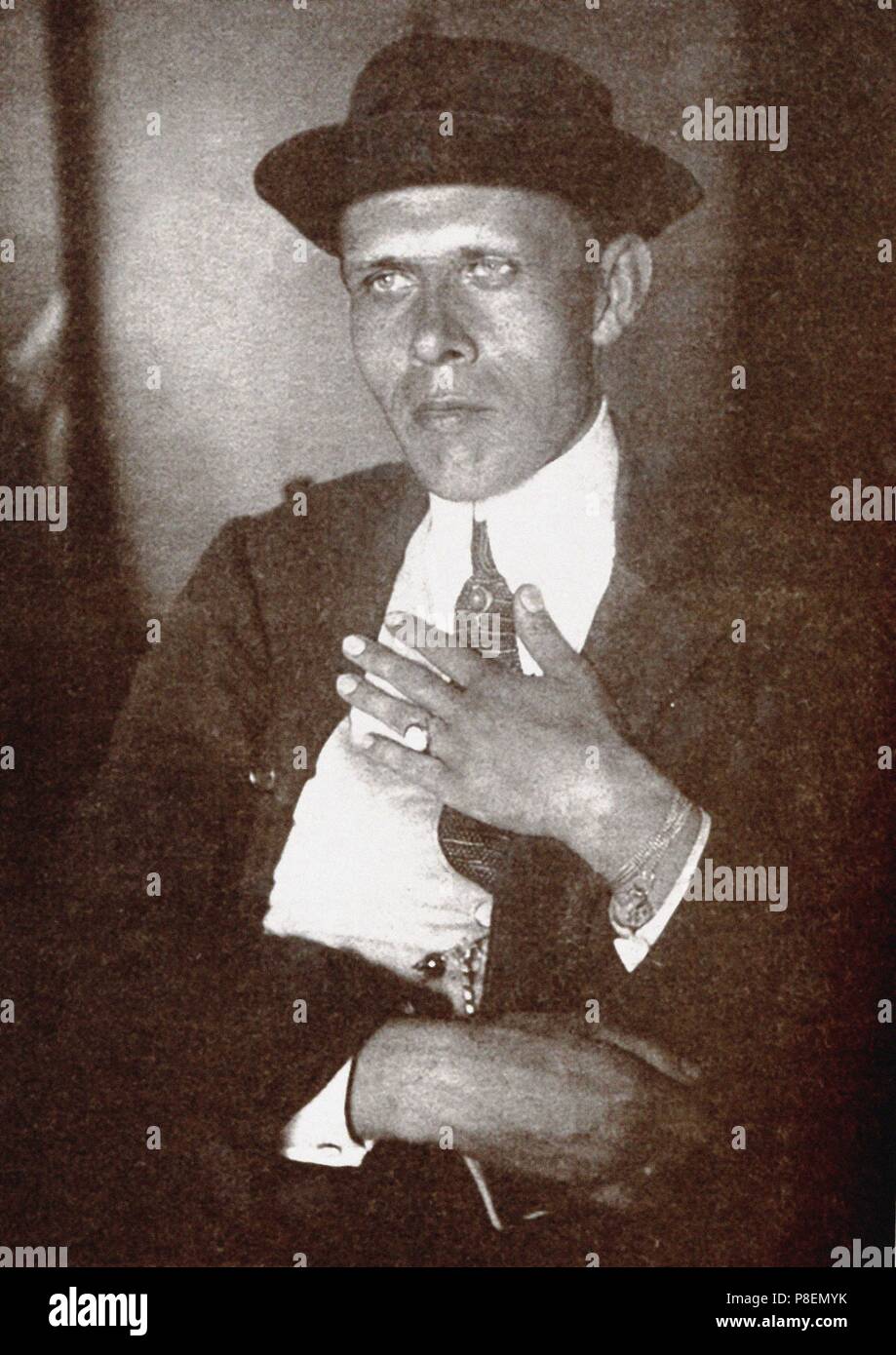 Portrait of Daniil Kharms (1905-1942). Museum: PRIVATE COLLECTION Stock ...