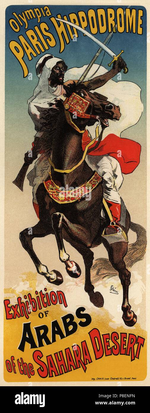 Exhibition of Arabs of the Sahara Desert (Poster). Museum: PRIVATE ...