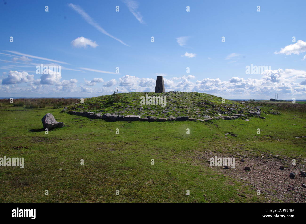 Round barrow england hi-res stock photography and images - Alamy