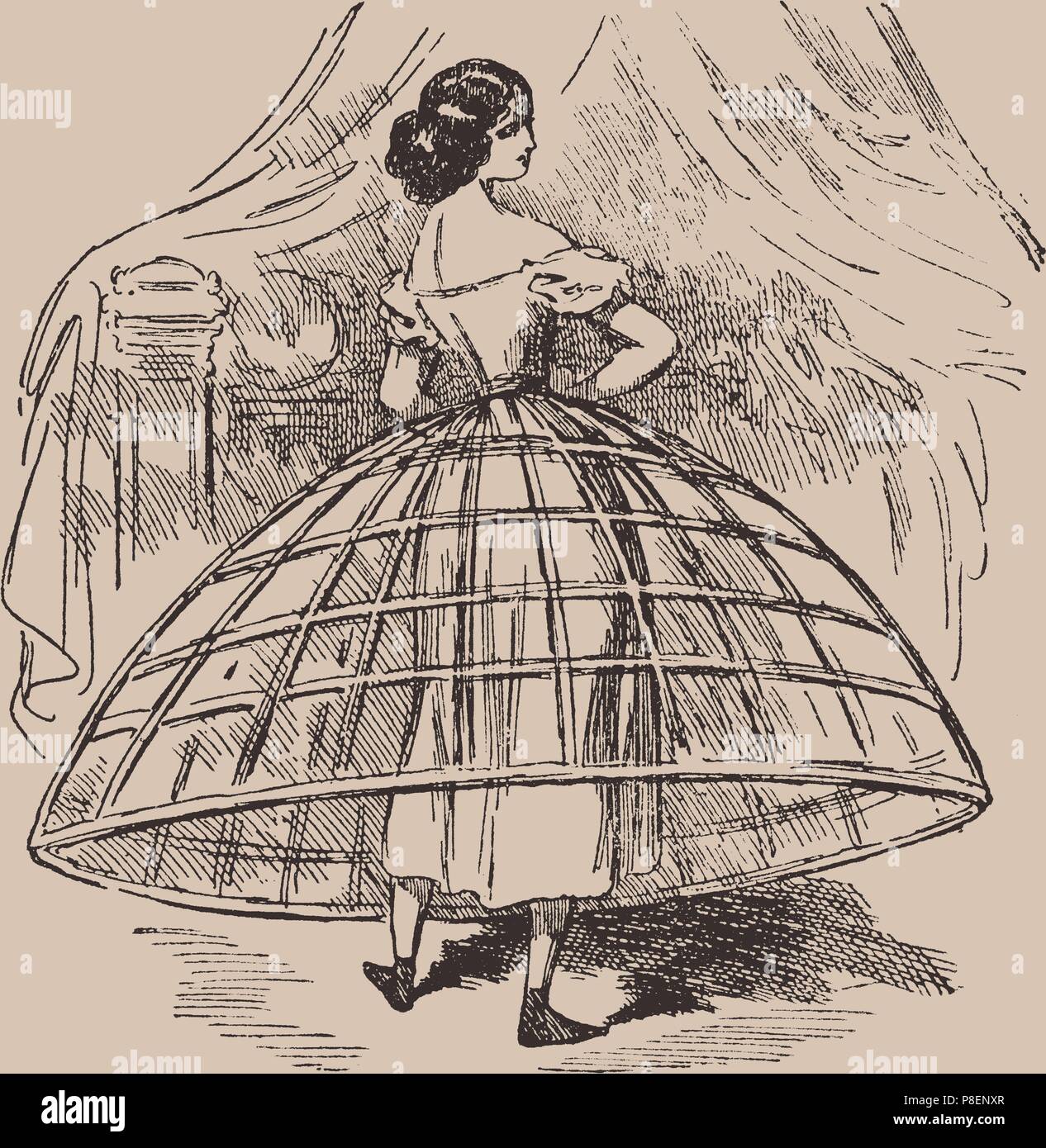 'crinoline hi-res stock photography and images - Alamy