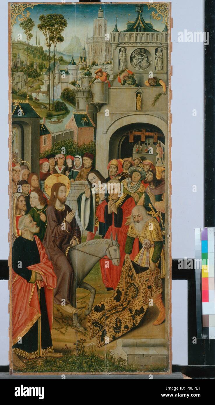 Christ triumphal entry into jerusalem hi-res stock photography and ...