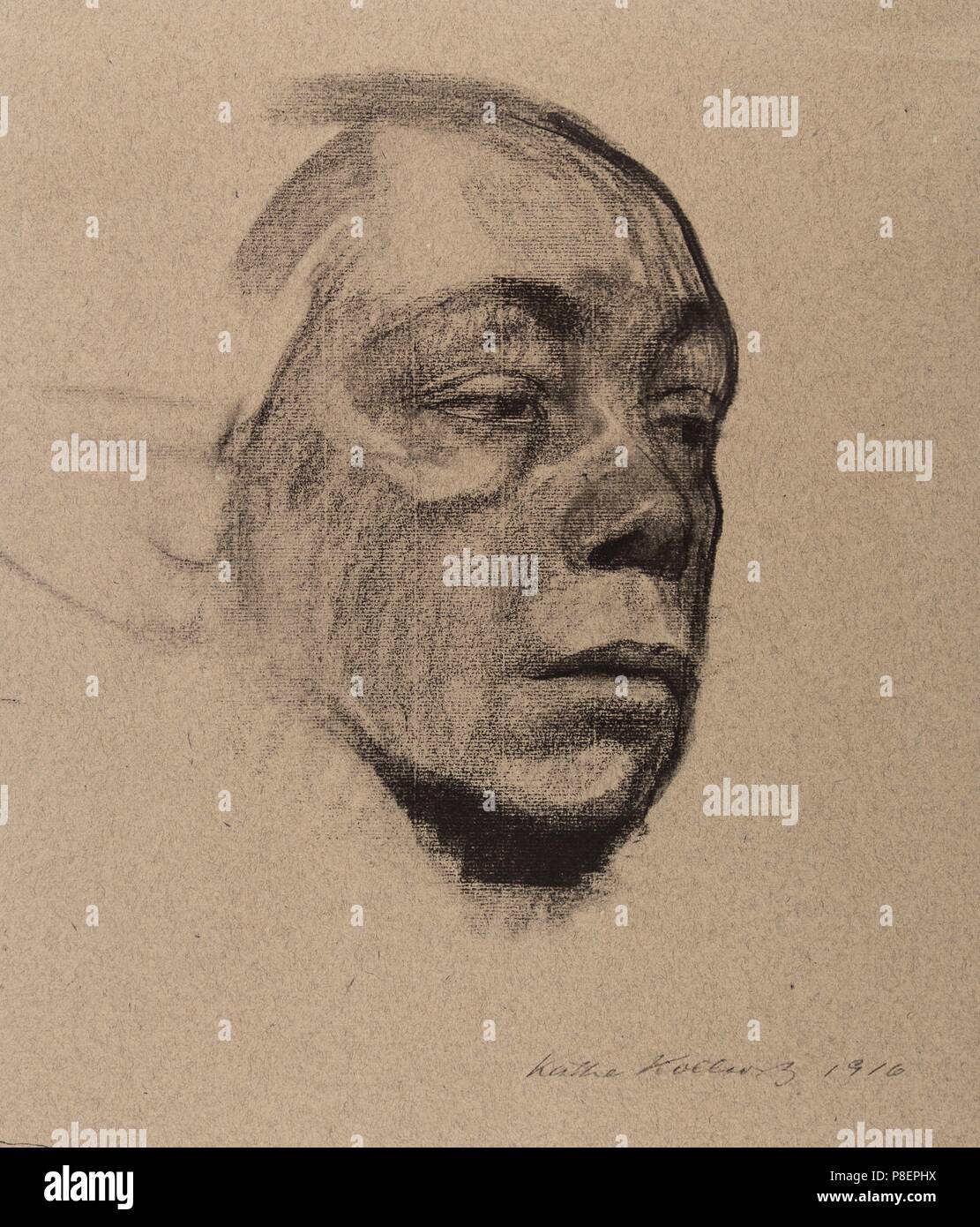 Self-Portrait. Museum: PRIVATE COLLECTION Stock Photo - Alamy