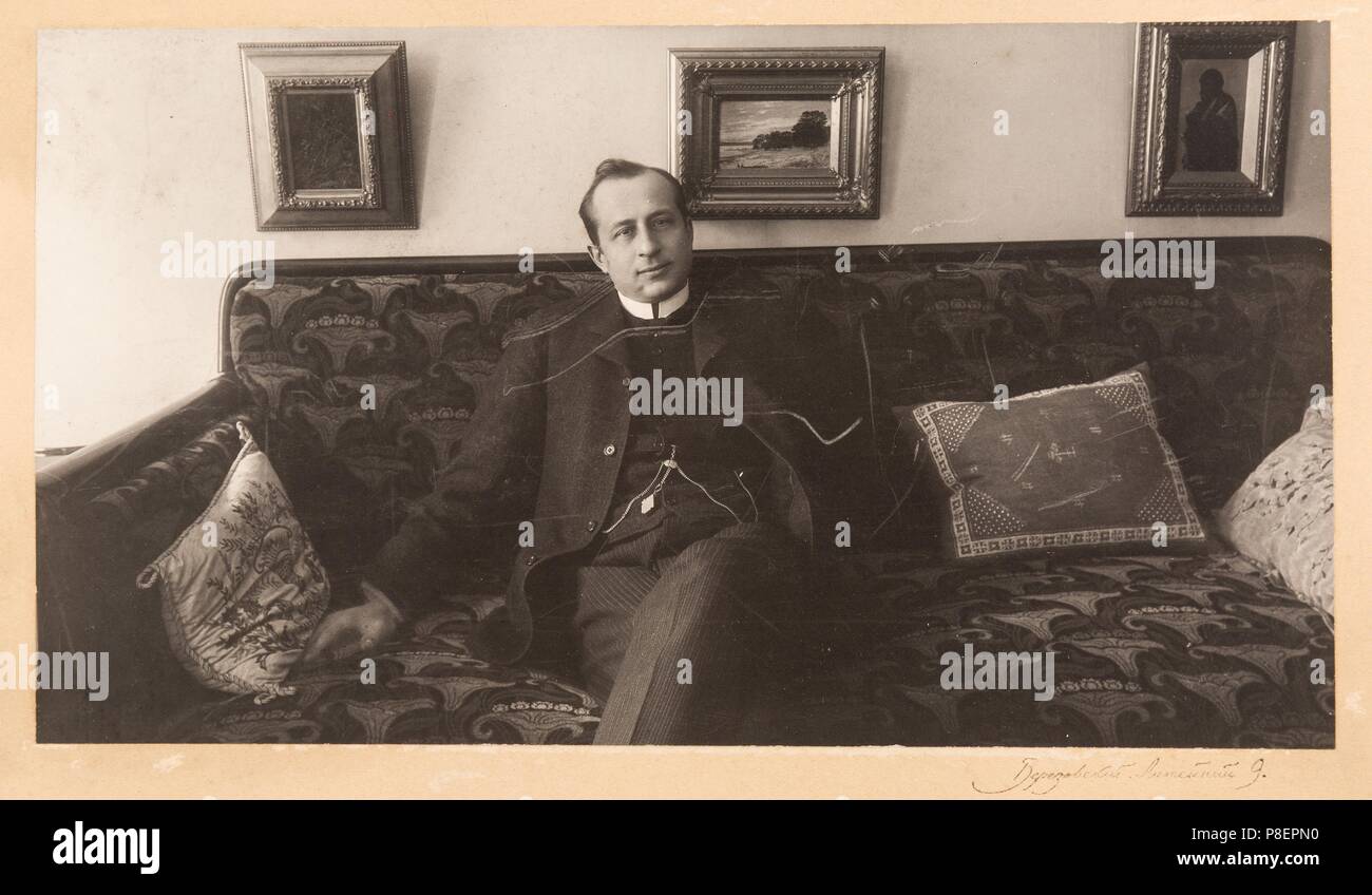 Pianist and conductor Alexander Siloti (1863-1945). Museum: PRIVATE ...