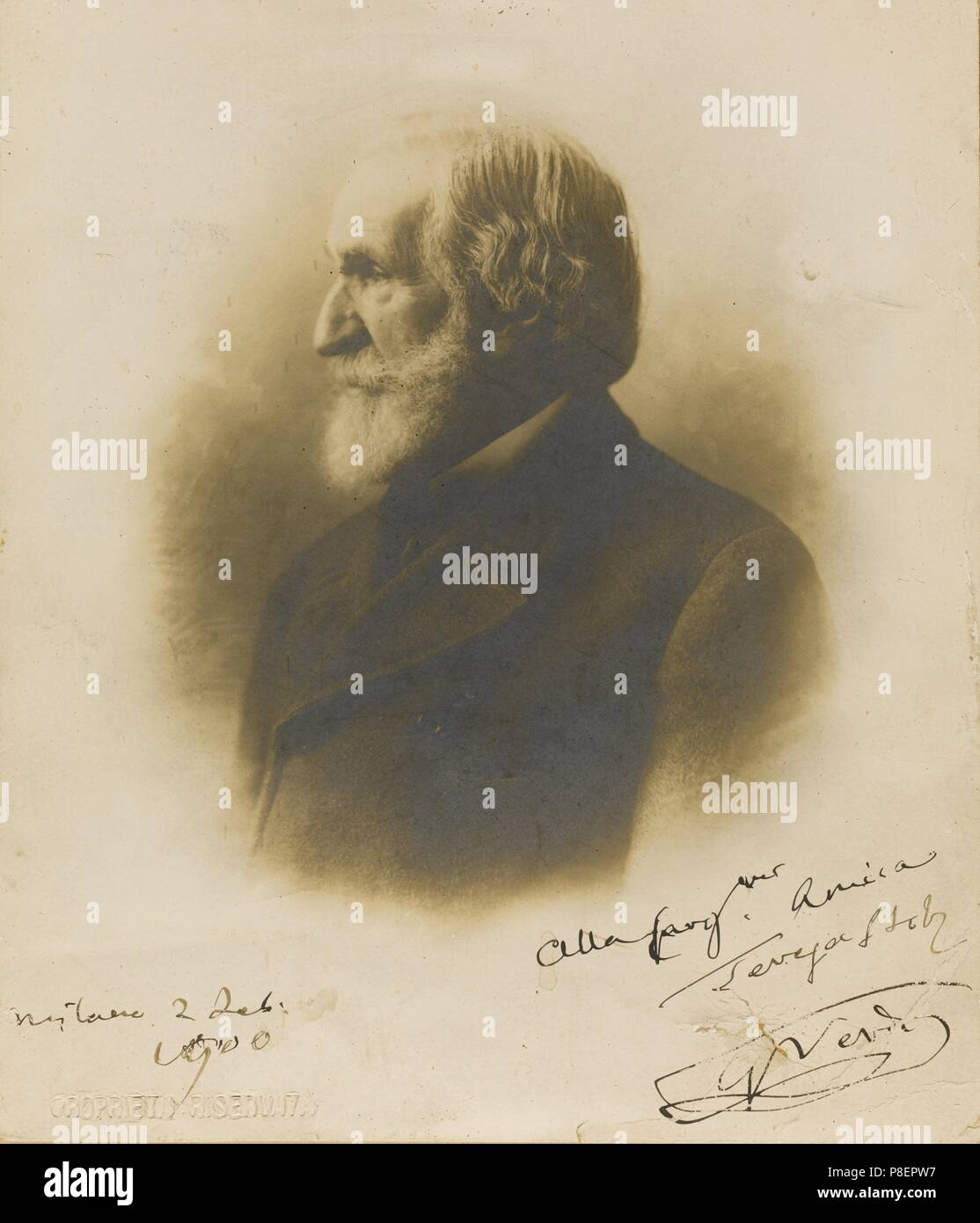 Giuseppe Verdi Signature