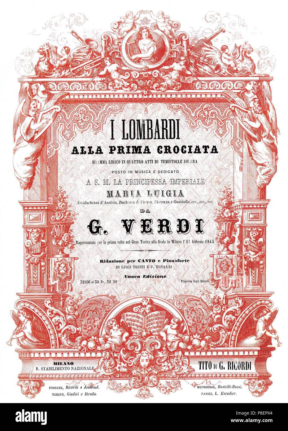 Lombardi alla prima crociata hi-res stock photography and images - Alamy