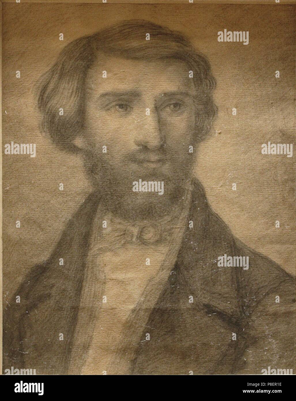 Portrait of the Composer Giuseppe Verdi (1813-1901). Museum: Museo di ...