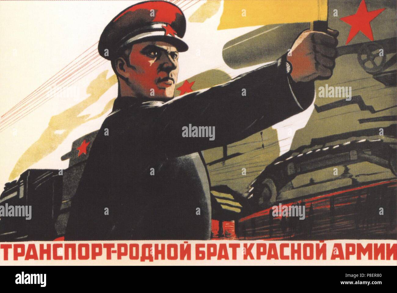 Red army poster hi-res stock photography and images - Alamy