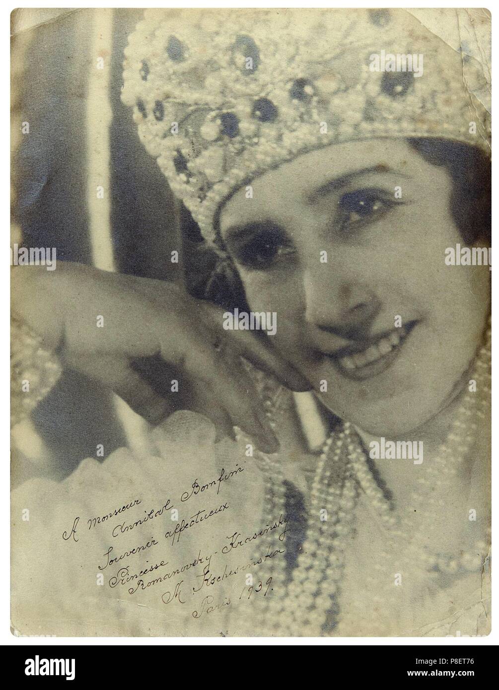 Mathilde Kschessinska (1872-1971). Museum: PRIVATE COLLECTION Stock ...