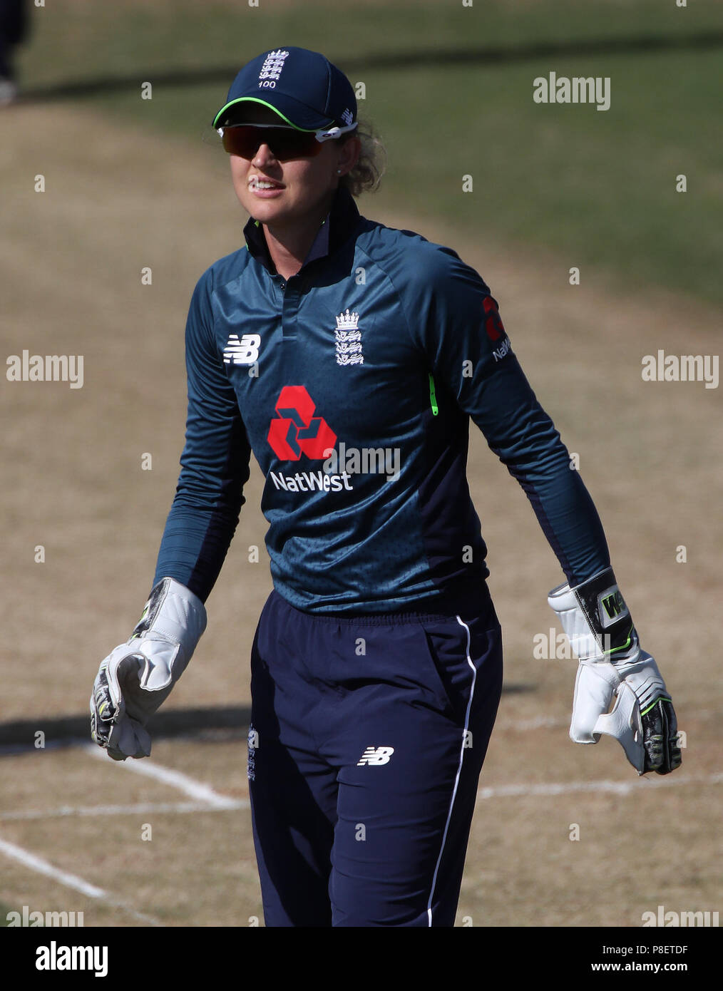 England's Sarah Taylor during the Second One Day International Women's ...