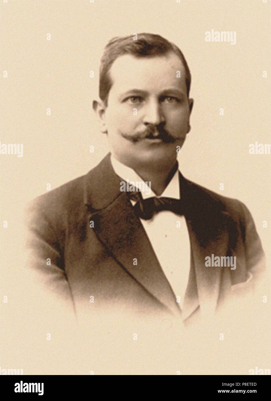 Portrait of the physicist Paul Drude (1863-1906). Museum: PRIVATE ...