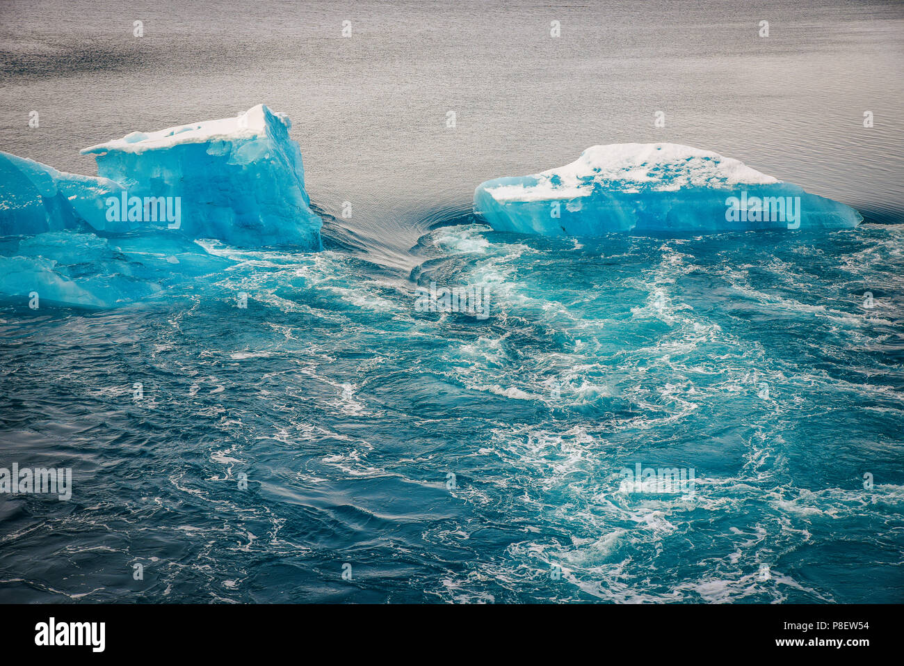 Iceland one of the icebergs of the glacial lagoon Jökulsárlón is ...