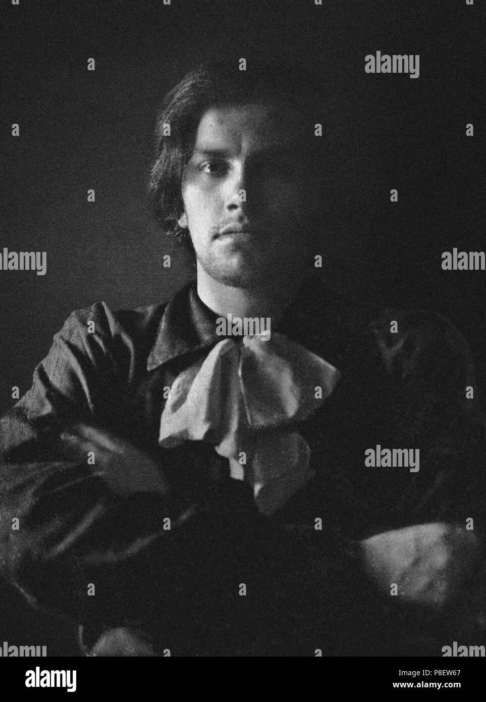 Portrait of the poet Vladimir Mayakovsky (1893-1930). Museum: State ...