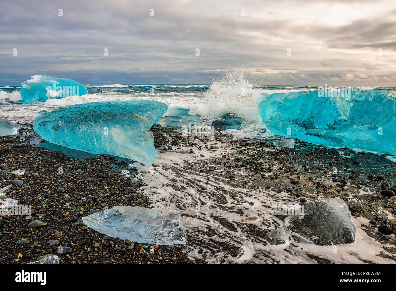 Islanda iceberg beach hi-res stock photography and images - Alamy