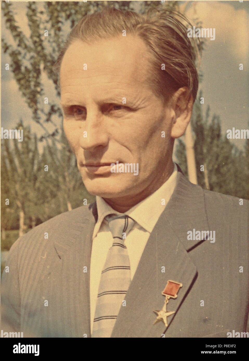 Mikhail Vasilyevich Melnikov (1919-1996), rocket engine designer. Museum: PRIVATE COLLECTION ...