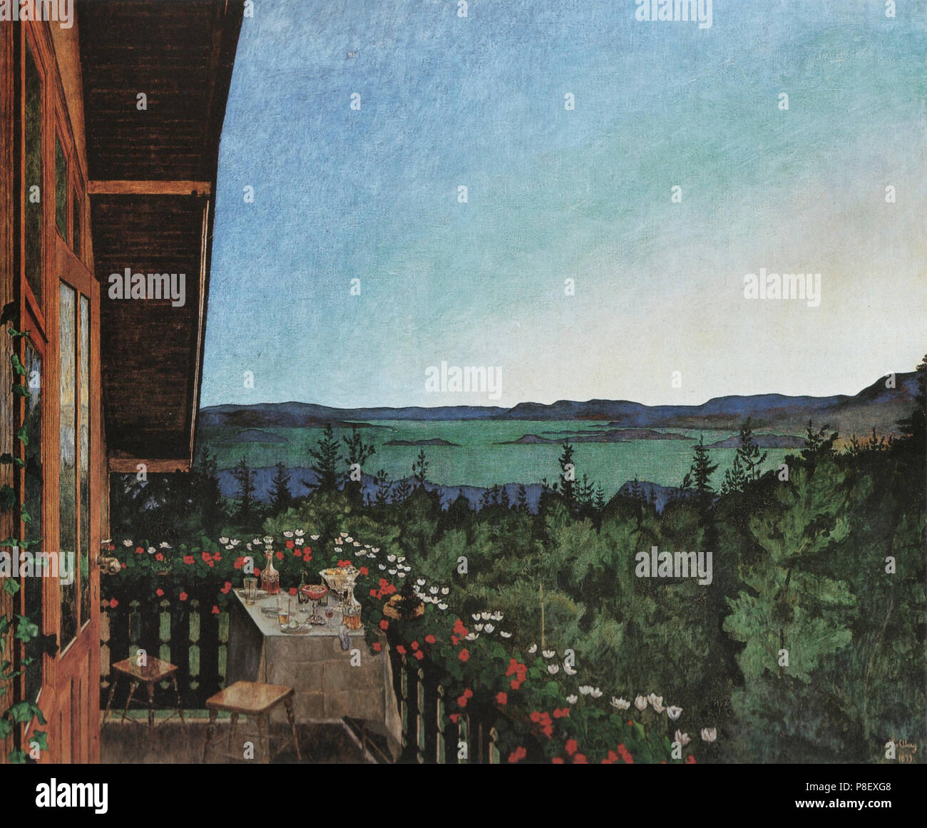 Harald sohlberg summer hi-res stock photography and images - Alamy