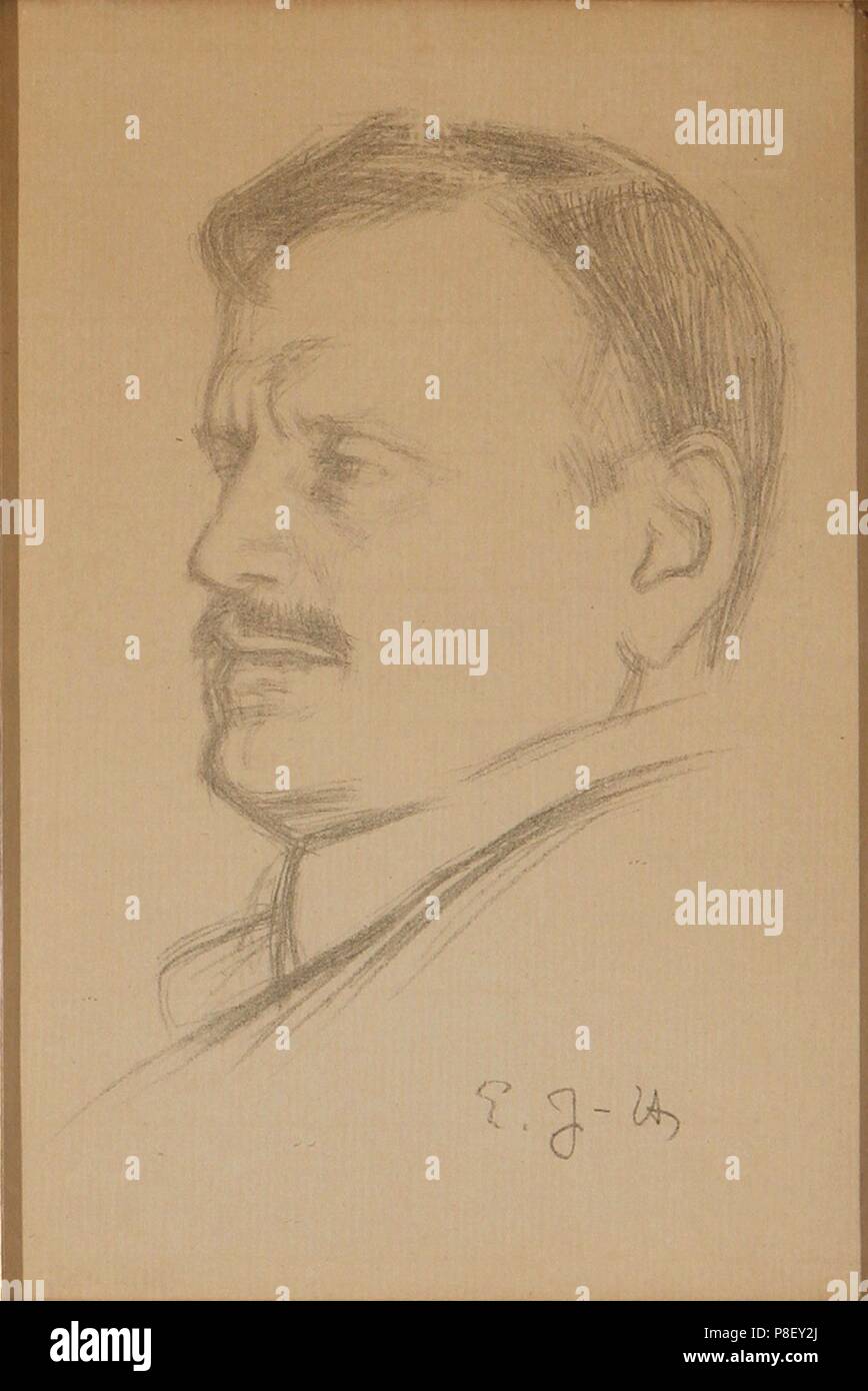 Jean Sibelius. Museum: PRIVATE COLLECTION Stock Photo - Alamy