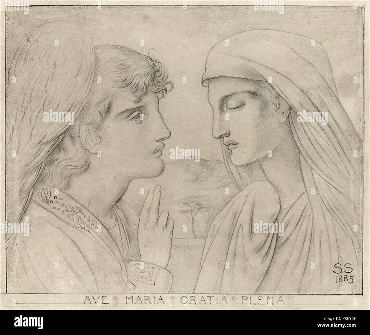 Ave maria plena gratia hi-res stock photography and images - Alamy