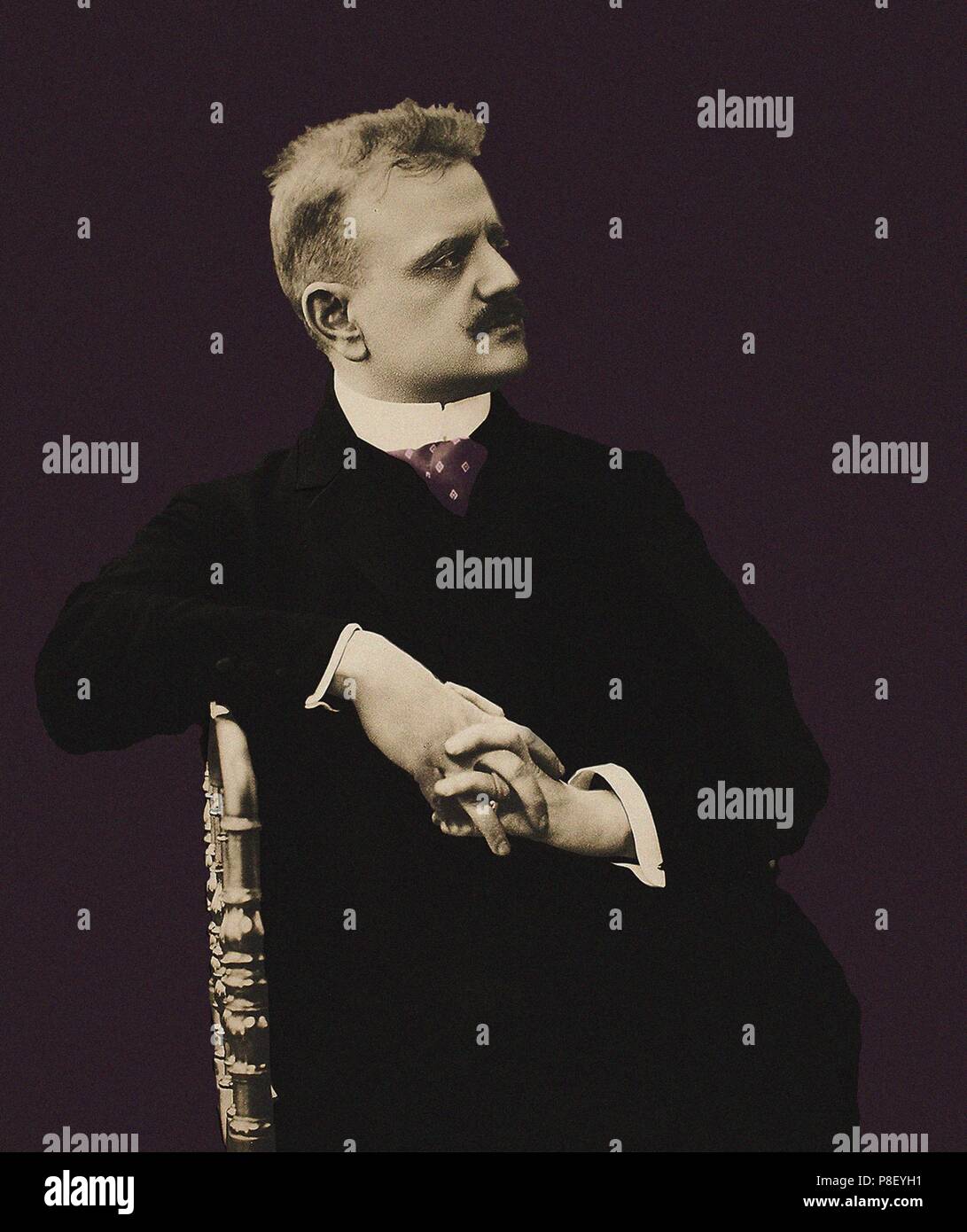 Jean Sibelius. Museum: PRIVATE COLLECTION Stock Photo - Alamy