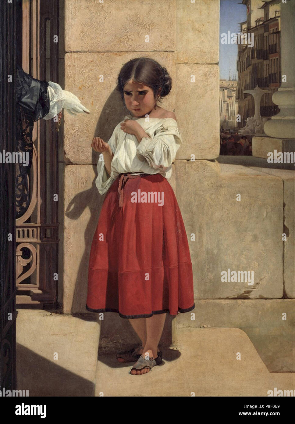 Beggar girl hi-res stock photography and images - Alamy