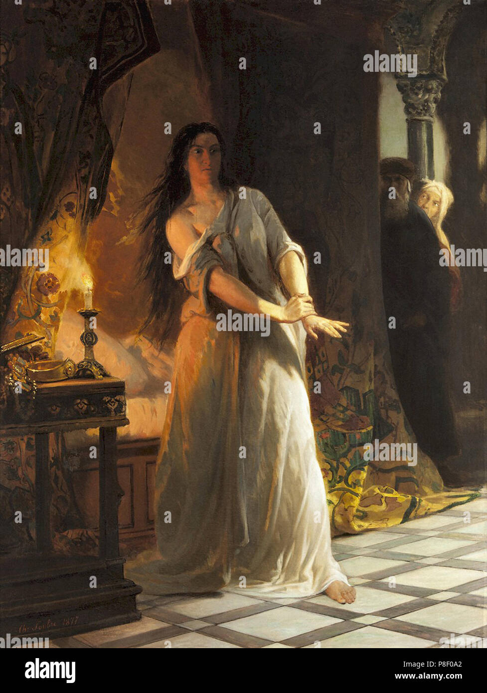 Lady macbeth art painting hi-res stock photography and images - Alamy