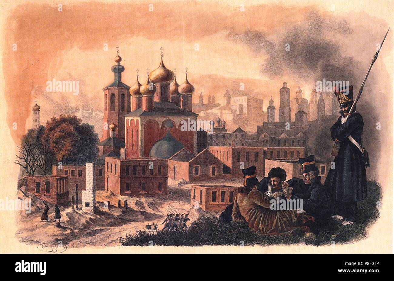 Moscow on October 8, 1812. Museum: State Museum of A. S. Pushkin ...