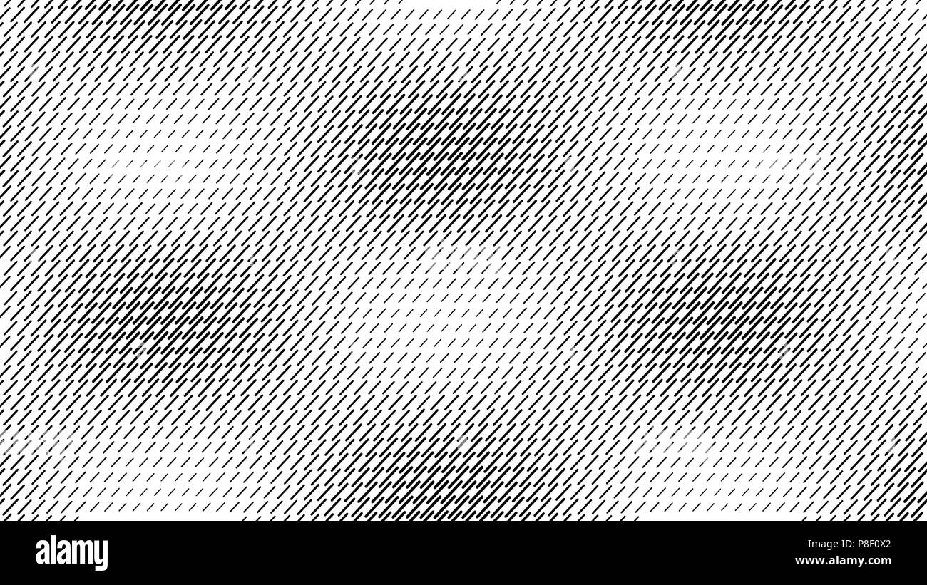 Abstract halftone. Black Lines on white background. Halftone background ...