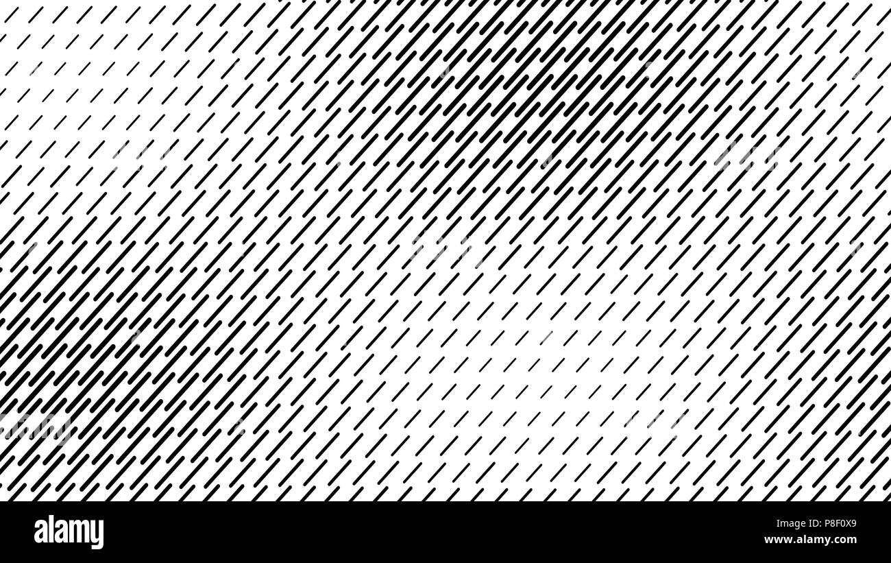 Abstract halftone. Black Lines on white background. Halftone background ...