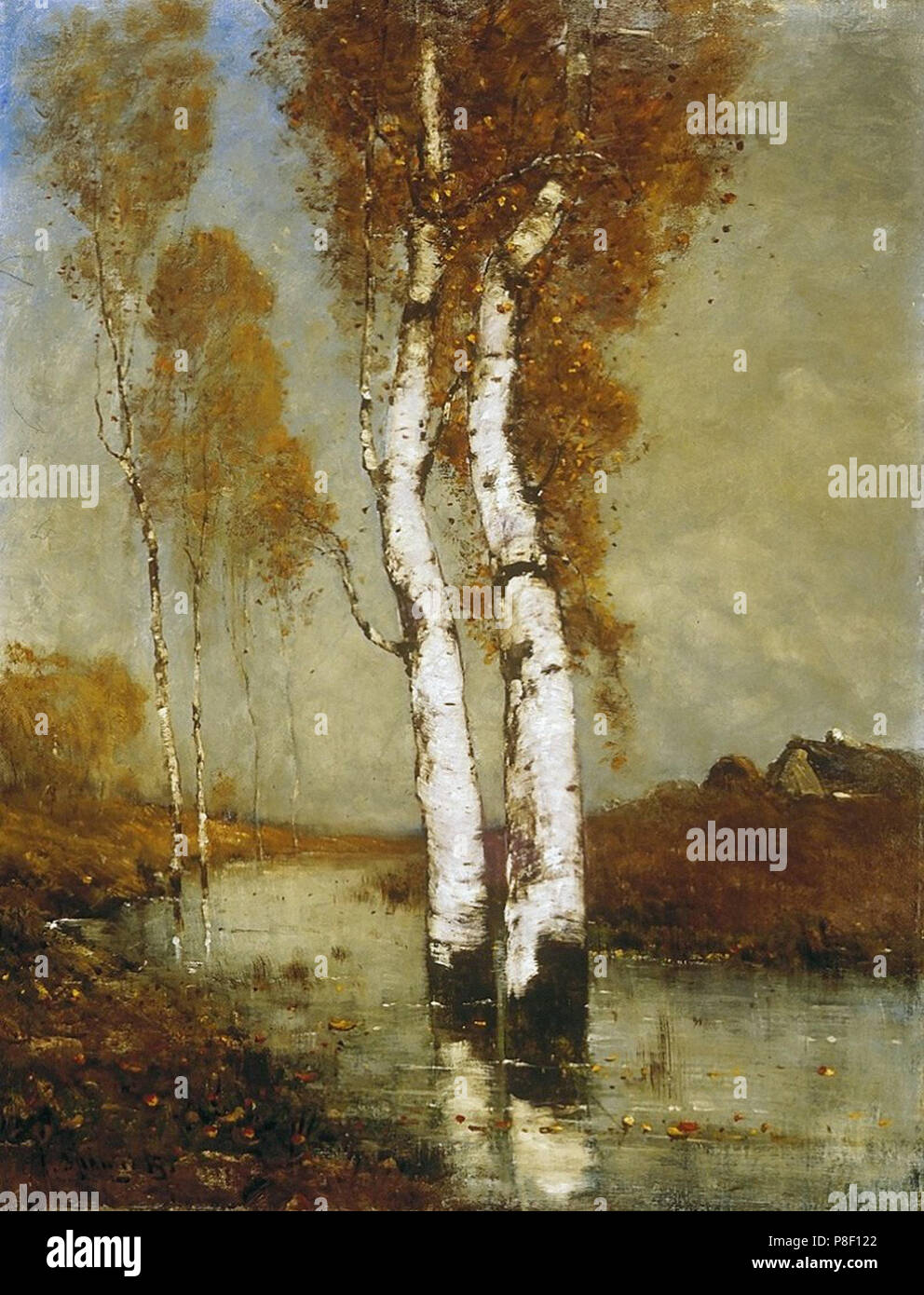 Spanyi Bela - Landscape in Moorland Stock Photo - Alamy